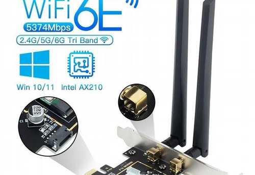 Сетевой адаптер Fenvi WiFi 6E + BT 5.3 Intel AX210
