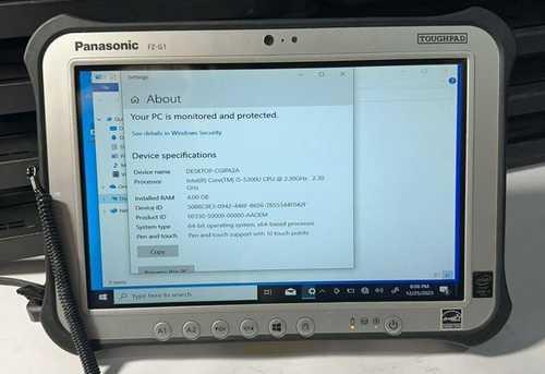Защищенный планшет Panasonic FZ-G1 Core i5-5300U
