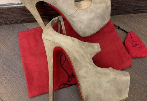 Туфли christian louboutin 38