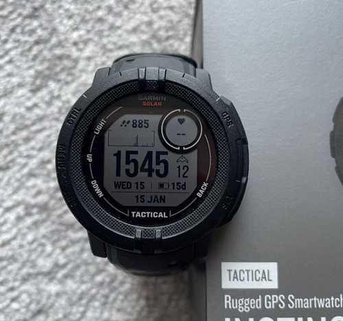 Часы Garmin instinct 2 solar tactical