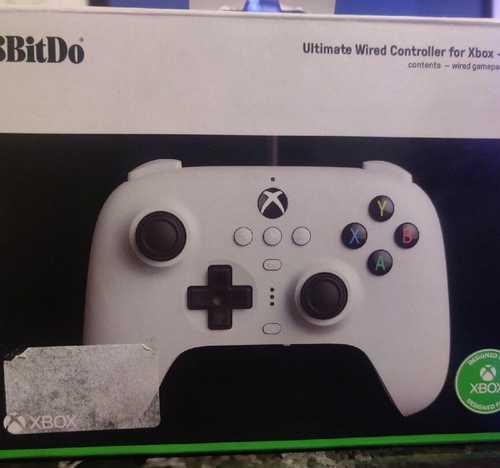 Геймпад проводной 8BitDo Ultimate for Xbox белый