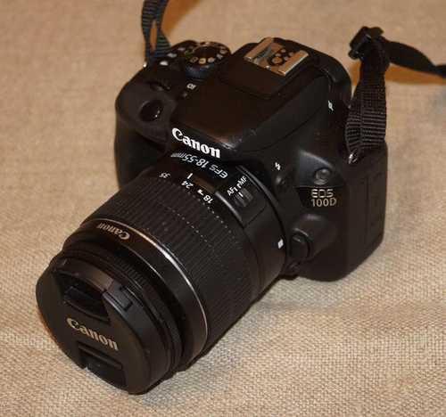 Canon EOS 100D Kit 2700 кадров + сумка Доставка
