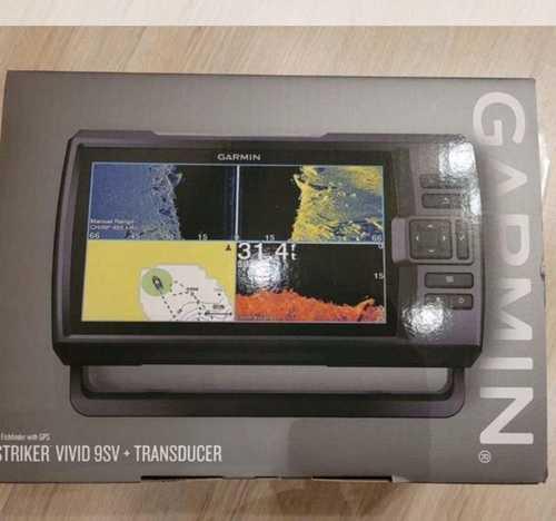 Эхолот garmin striker vivid 9sv