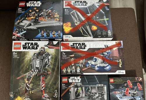 Lego Star Wars (новые, оригинальные) от