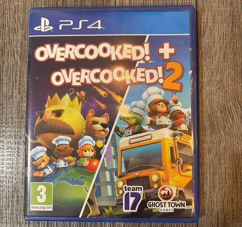 Overcooked   overcooked 2 ps4 диск