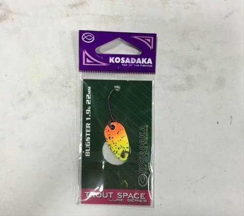 Блесна Kosadaka Trout Space Bugster (1.9г) YOS