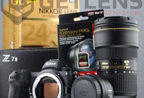 Nikon Z7 II + Nikon AF-S 24-70 2.8 + SanDisk 128Gb