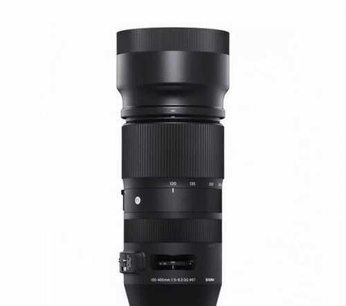 Sigma AF 100-400 mm F5,6,3 DG OS canon EF-S Новый