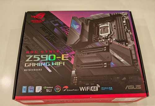 Asus Strix Z590-E Gaming WiFi + 11900K