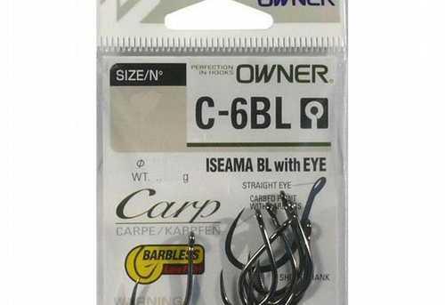 Owner Крючок Carp Iseama BL w/eye BC №4 10шт