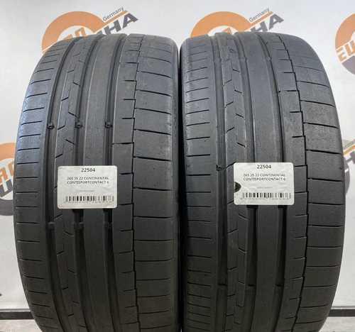 Continental ContiSportContact 6 265/35 R22 103V