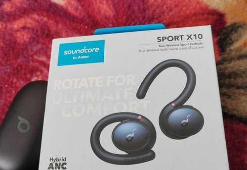 Блютуз Наушники Anker Soundcore Sport X10 черный