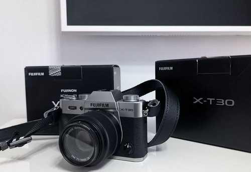 Компактный фотоаппарат fujifilm xt30 + xc35 f2