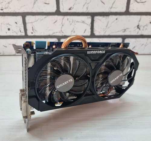 Видеокарта Gigabyte GeForce GTX 660 WindForce 2Gb