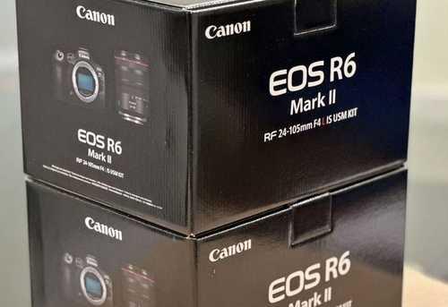 Canon EOS R6 II kit RF 24-105mm f/4L IS USM Новый