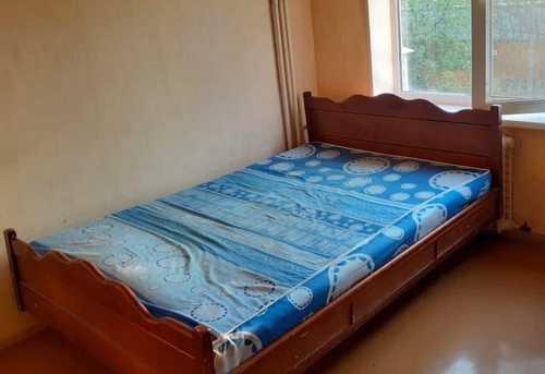 Кровать двухспальная 140 200 бу