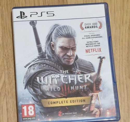 The witcher 3 ps5 диск ведьмак 3