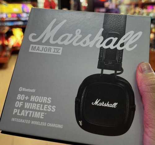 Беспроводные наушники Marshall Major 4 Black