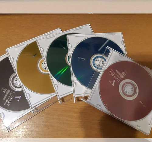 Диски Sony DVD-RW. Verbatim DVD RW новые