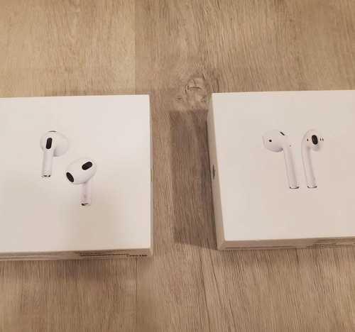 Оригинальные коробки от airpods