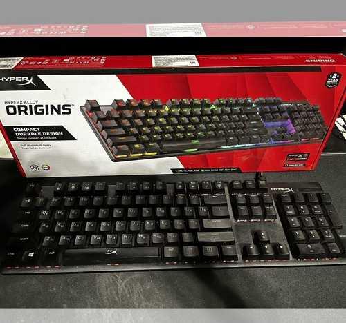 Игровая клавиатура hyperx alloy origins