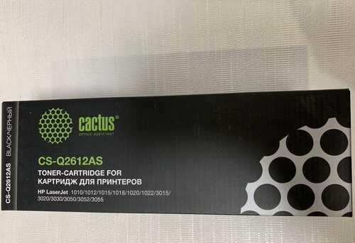 Картридж Cactus CS-Q2612AS черный (CS-Q2612AS)