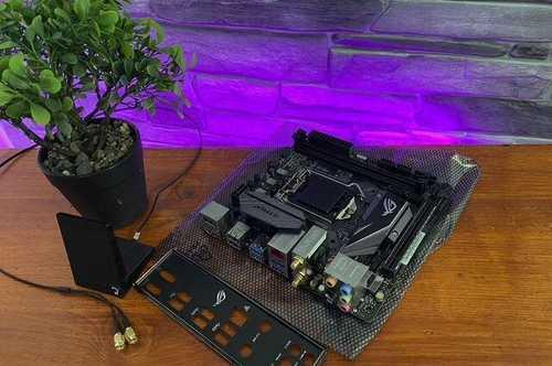 Материнская плата asus strix B250I gaming wifi