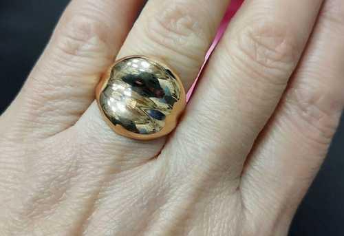 Золотое кольцо 17,5 размер, 585 пробы