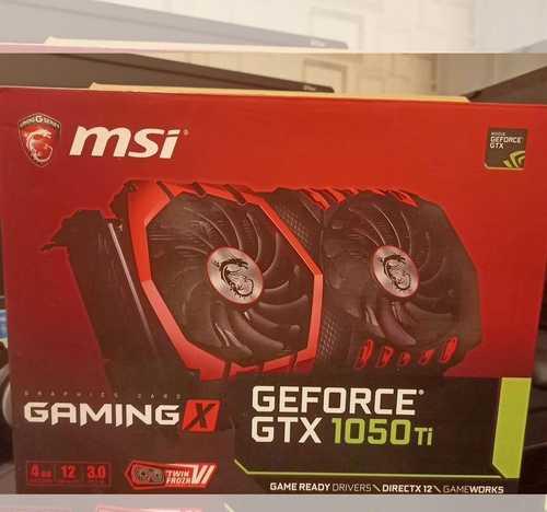 Msi gtx 1050 ti