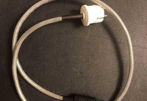 Силовой кабель hi fi Belden Cable 1.25 м. 3х0.75