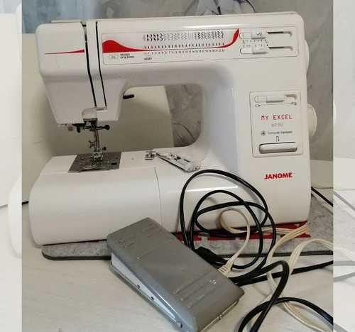 Швейная машина janome my excel w23u