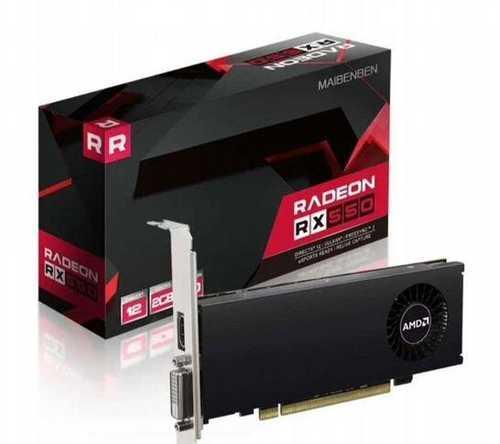 Видеокарта AMD radeon RX-550 2gb.Новая