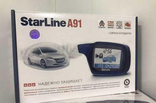 Автосигнализация Starline a91