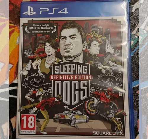 Игра для PS4 (Sleeping Dogs : Definitive Edition )