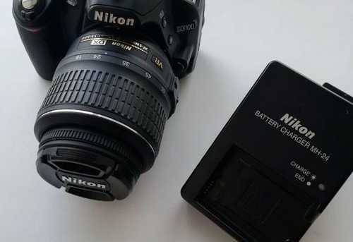 Зеркальный фотоаппарат Nikon d3100 + 18-55mm