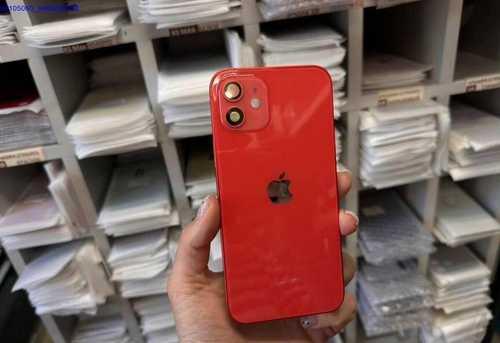 Корпус iPhone 12 красный (Арт.88432)