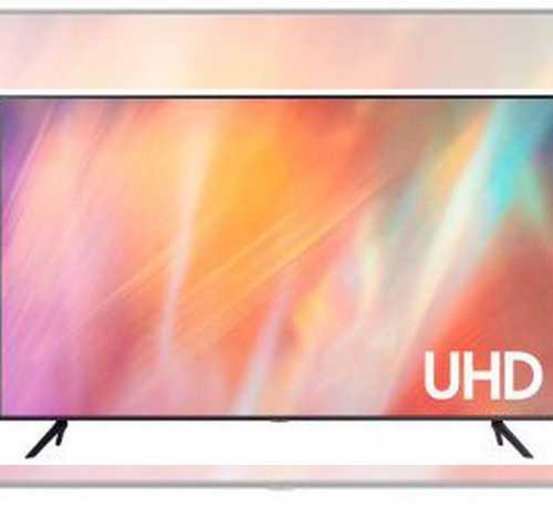 Телевизор Samsung UE85AU7100U 84.6" (2021), черный