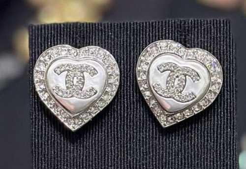 Серьги Chanel оригинал