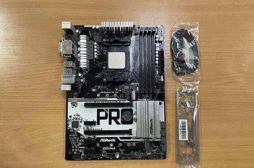 Комплект sAM4 AMD A10-8770 + MB Ascrock X370 PRO 4