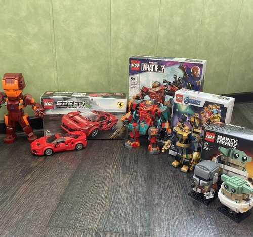 Lego Minecraft, Marvel, Speed Toyota