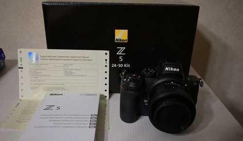 Nikon Z5 + 24-50 KIT (Новый, рст)