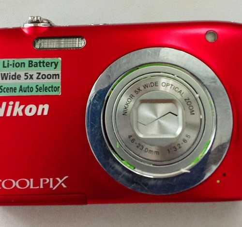 Цифровой фотоаппарат Nikon coolpix s2600