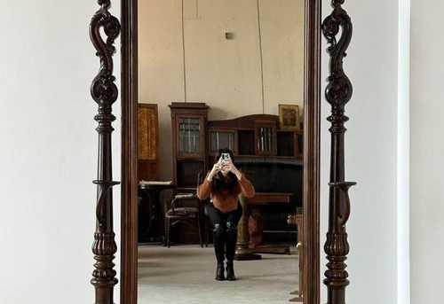 Антикварное зеркало-псише, Россия, 19 век