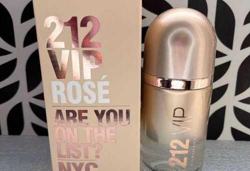 Духи женские Carolina Herrera 212 VIP Rose (Euro)