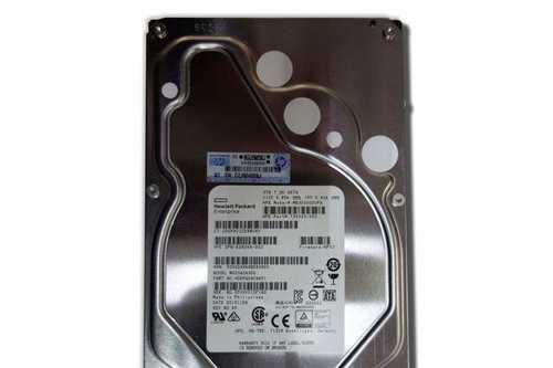 HP MB3000gdupa, 3тб, HDD, SATA III, 3.5"