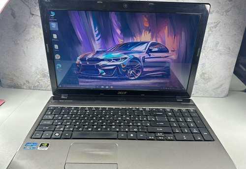 15.6" Acer Aspire 5750G, 500 ГБ, Core i5-2450M, RAM 4 ГБ, GeForce GT 630M 1 ГБ