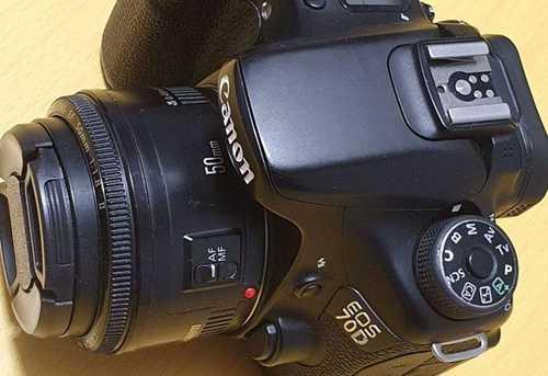 Canon 70d kit 50mm