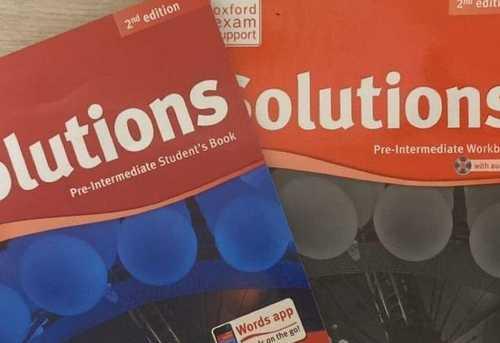 Учебник и рабочая тетрадь "Solutions"