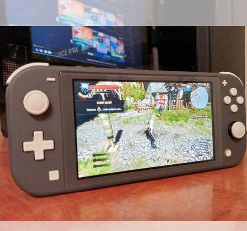 Nintendo Switch lite прошитая