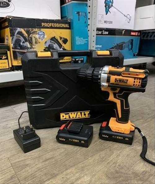 Шуруповерт DeWalt 14V с набором